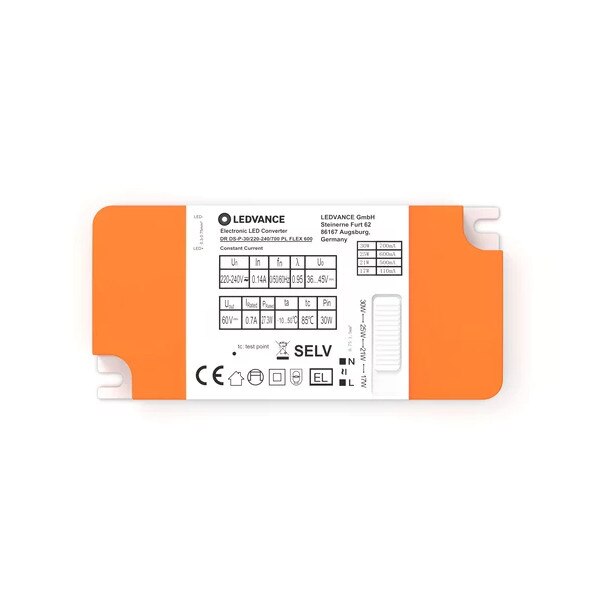 Ledvance Panel Flex LED Driver CC 30W 700mA with Switch